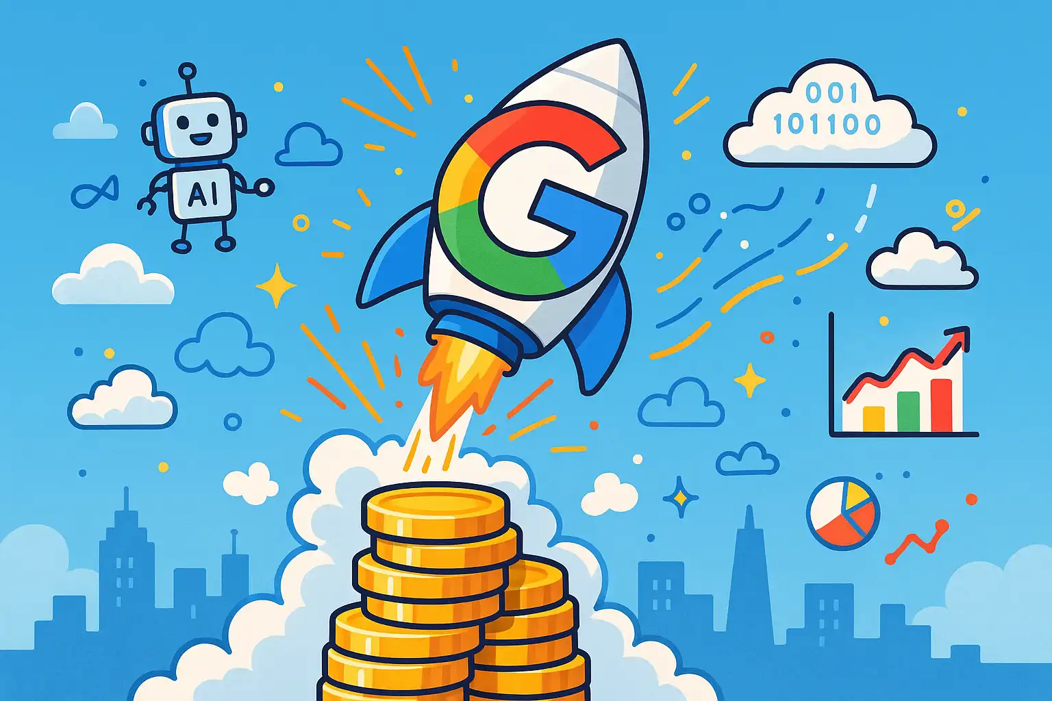 Google roza los 4 billones de dólares impulsado por el éxito de Gemini ...